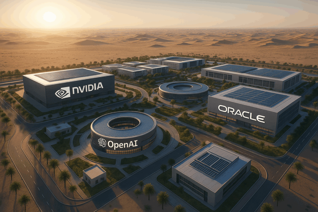 Stargate avanza en Abu Dhabi con chips Nvidia y apoyo de OpenAI