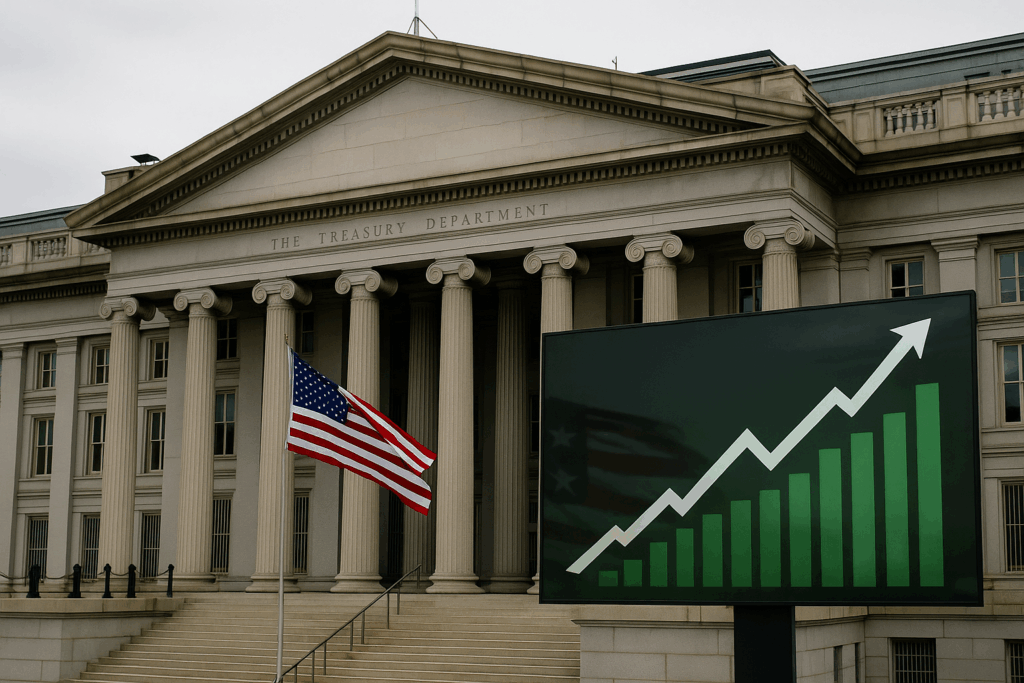 Superávit en EE.UU. por tarifas pese a déficit anual alto